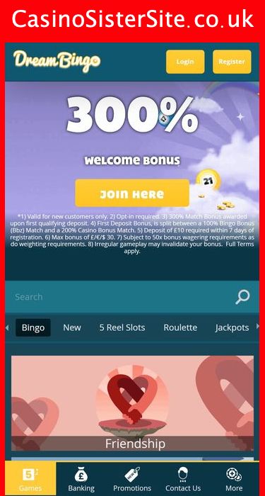 Dream Bingo sister sites - Lucky Pro Casino, Jackpot Slotty